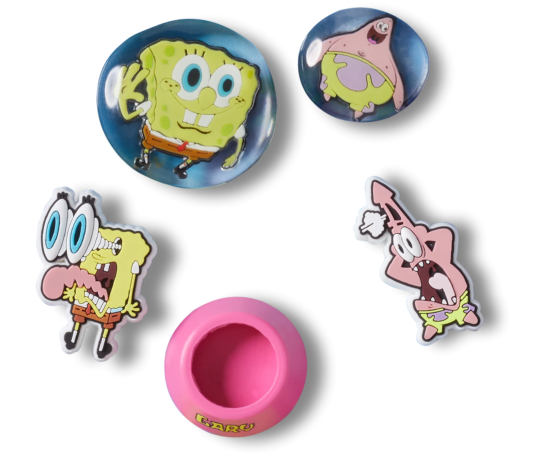 Crocs Jibbitz - Spongebob 5 Pack – TheSquarePeg