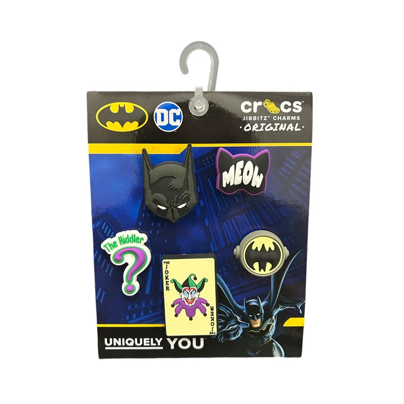 Crocs Jibbitz - Batman 5 Pack – TheSquarePeg