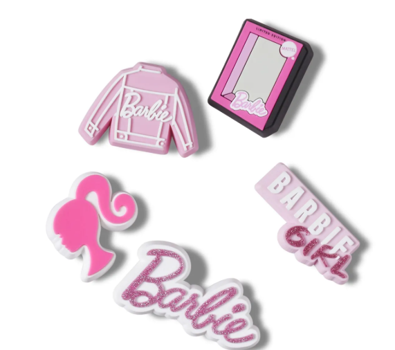 Crocs Jibbitz - Barbie 5 Pack – TheSquarePeg